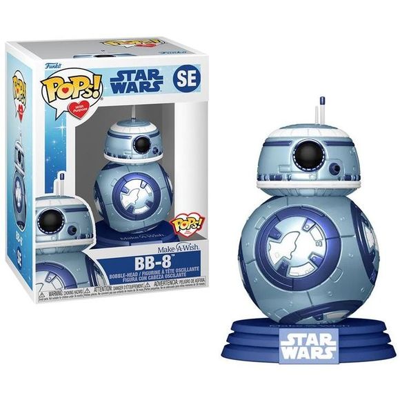 Funko | Other | Metallic Blue Bb8 Star Wars Funko Pop Pops With A ...